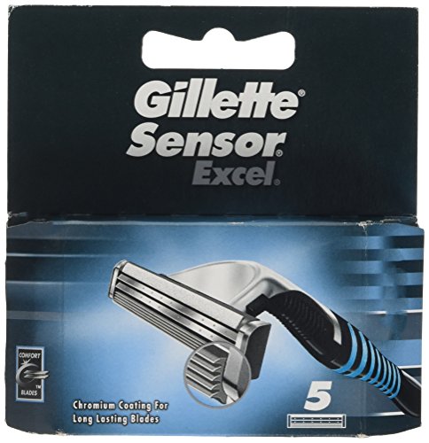 Gillette Sensor Excel Blades 5 Pack - Beautyworld Webshop