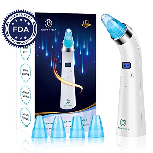 Bornkey Blackhead Remover Pore Vacuum - 2018 New Updated Electric Pore ...