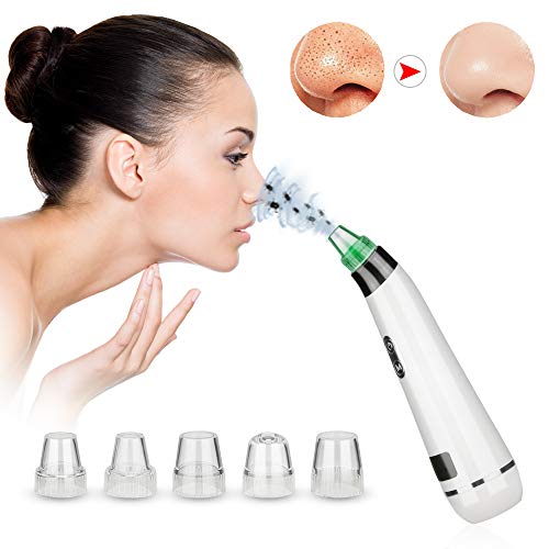 ZDATT Blackhead Remover Pore Vacuum with Beauty Lamp FDA Comedo Suction ...
